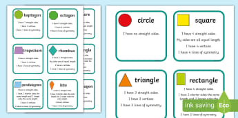 2D Shape Teaching Resources for Year 3-4 Students - Twinkl