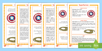 Superheroes Reading Books | twinkl.com.au