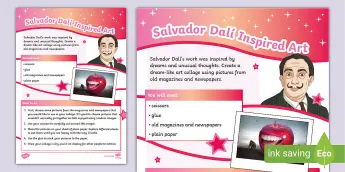 Salvador Dalí Artworks | twinkl.co.uk