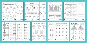 Winter Worksheets | twinkl.com