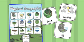 Human and Physical Features Geography - KS1 Geography Resources