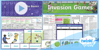 Invasion Games KS2 - PE Teaching Resources - Twinkl Move