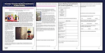 Reading Comprehension Activities | twinkl.co.uk