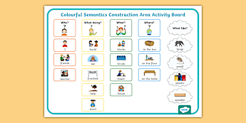 Colourful Semantics Language • Twinkl.ca