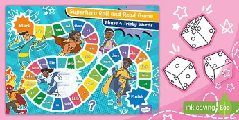 Roll and Read Tricky Words | twinkl.com.au