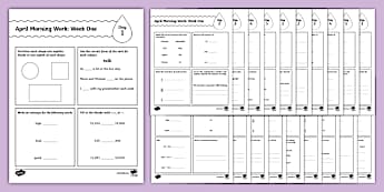 Morning Work Worksheets & Printables | Grade 3 | Twinkl