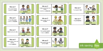 Jobs - Meslekler 4. Sınıf İngilizce - Twinkl