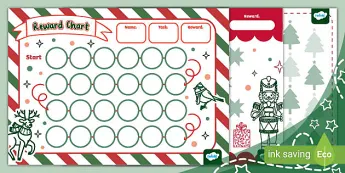 Christmas Reward Charts | twinkl.com.au