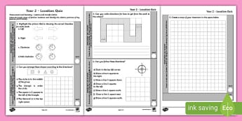 Location and Transformation | Foundation - Year 1-2 Maths