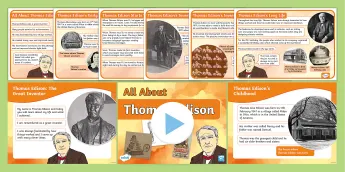 Thomas Edison Resources | twinkl.co.uk