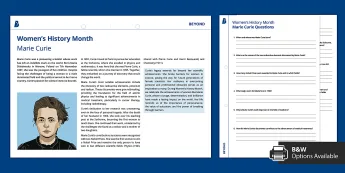 Marie Curie Resources | twinkl.co.uk