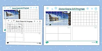 Snow Art Activities | twinkl.co.uk