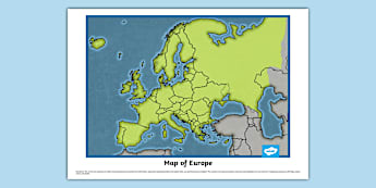 Europe Maps and Plans - Around the World - KS2 - Twinkl