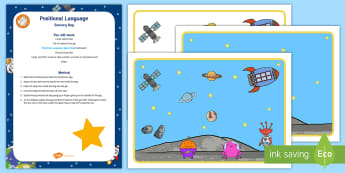Positional Language Activities for Early Years (EYFS)