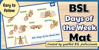 Days of the Week Word Mats | twinkl.co.uk