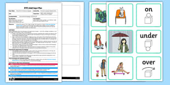 Positional Language Activities for Early Years (EYFS)