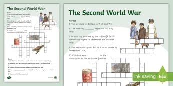 KS2 World War Two Activities Primary Resources, KS2 World War Two