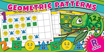 Geometric Patterns Grade 1 - Twinkl South Africa - Twinkl