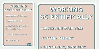 Working Scientifically Skills | twinkl.co.uk