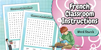Word Searches | KS2 Languages | French - Twinkl