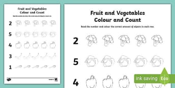 Count and Colour - Twinkl