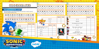 FREE Sonic the Hedgehog Math Teaching Resources | Twinkl USA