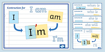 Contractions Language • Twinkl.ca