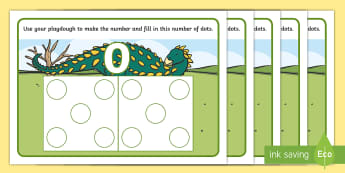 Hungarian Number Pictures EYFS Ten Frame Maths Resources