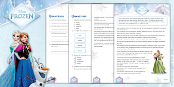 Disney Frozen Activities and Learning Resources | Twinkl