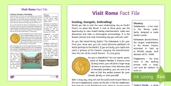 Ancient Rome Activities and Worksheets | KS2 History
