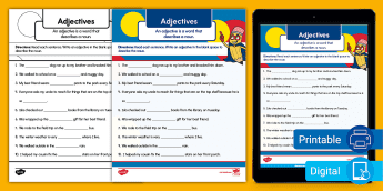 2nd Grade Adjectives • Twinkl.com