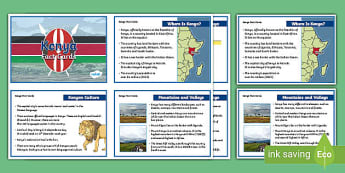 Kenya KS2 Resources | Primary Geography | Around The World