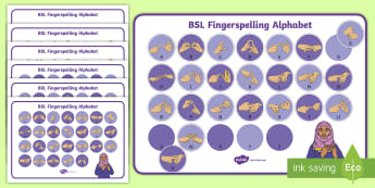 Finger Spelling Alphabet | Fingerspelling | BSL | SEND