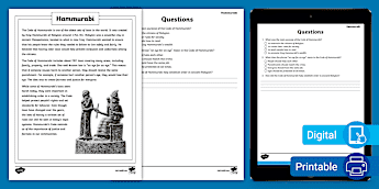 Hammurabi Resources | twinkl.com