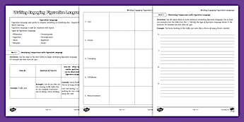 7th Grade Figurative Language • Twinkl.com