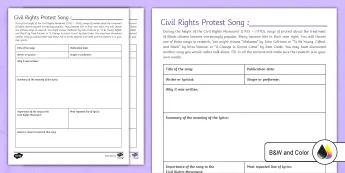 Civil Rights Movements | twinkl.com