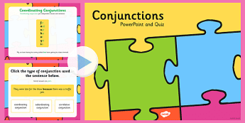 Conjunctions Quizzes | twinkl.ca
