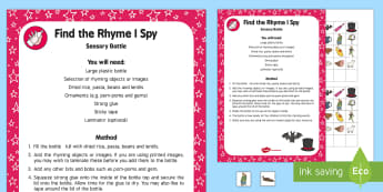 Rhyme - Phonics - Pre-Primary - Kenya - Twinkl