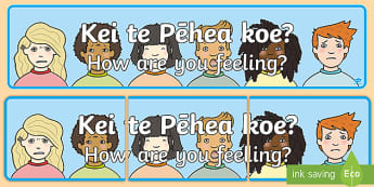 Emotions - Te Reo Māori Resources - Years 3 - 4 - NZ