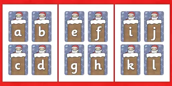 Santa Alphabets | twinkl.com.au