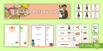 Indian Restaurant Role Plays | twinkl.co.uk