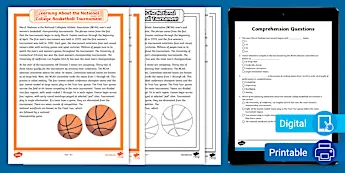 Basketball Worksheets | twinkl.com