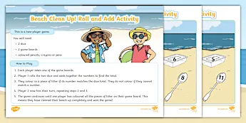 Dice Activity Games | twinkl.co.uk