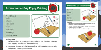 Remembrance Day | Poppy activities for early years | Twinkl