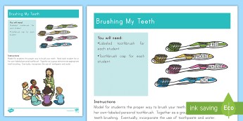 Teeth Brushing Charts | twinkl.com