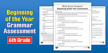 Sixth Grade Grammar Lessons | twinkl.com