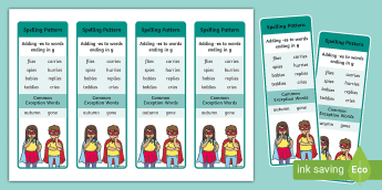 Spelling Bookmarks | twinkl.co.uk