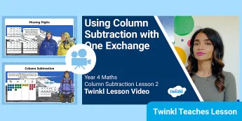 Column Subtraction Worksheets | twinkl.com.au