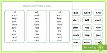 High Frequency Words | twinkl.com.au