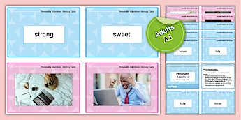 Personality Adjectives | twinkl.com.au